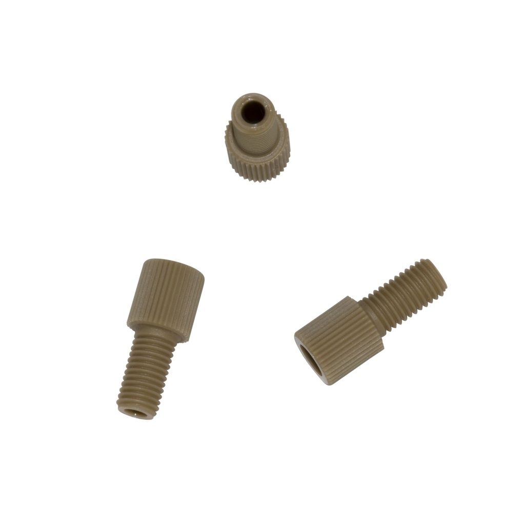 PEEK Flangeless Fittings 1/8" OD – 10-Pack